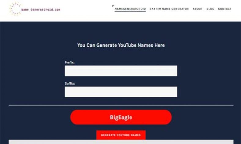 TOP 12 Best YouTube Name Generators [Free to Use] - Vlogtribe